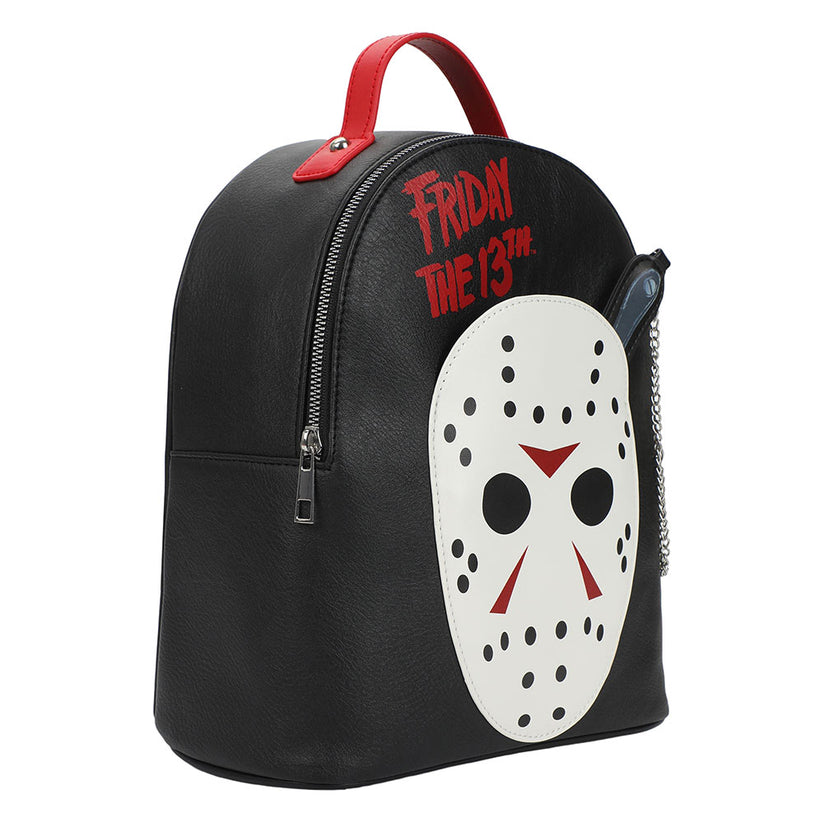 Friday The 13th Jason Mask Mini Backpack & Knife Coin Purse – Ricky's ...