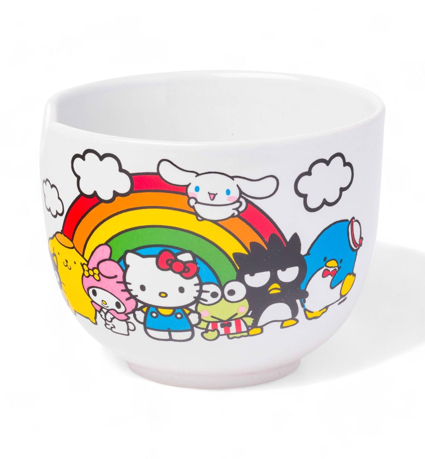 Hello Kitty & Friends Rainbow Ceramic Ramen Bowl with Chopsticks - 20o ...
