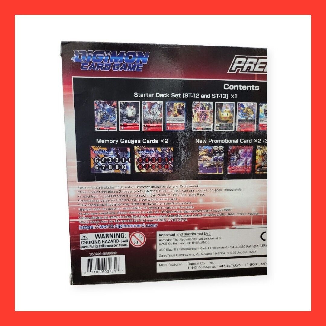 Digimon Card Game Premium Deck Set PD-01 – Ricky's Garage